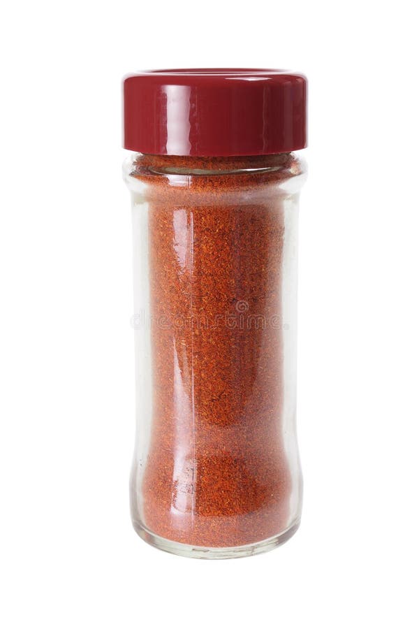 Bottle of Chilli Powder stock image. Image of curry, flavor - 19394593