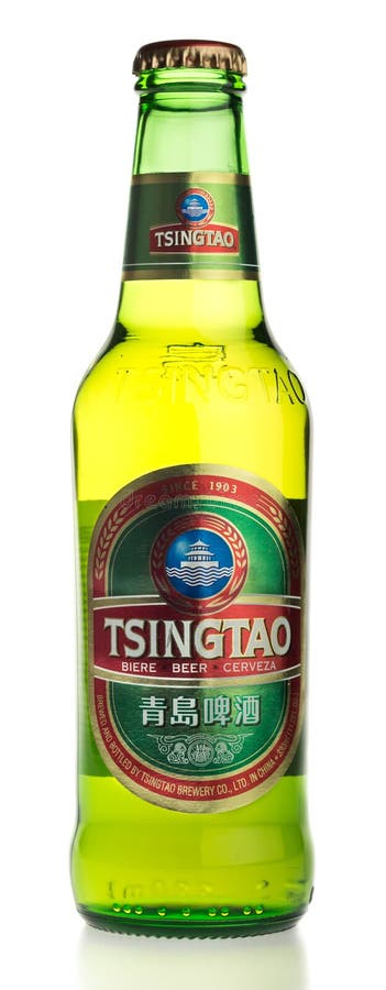 Tsingtao Beer In A Display At The Qingdao Beer Museum, Tsingtao Beer ...