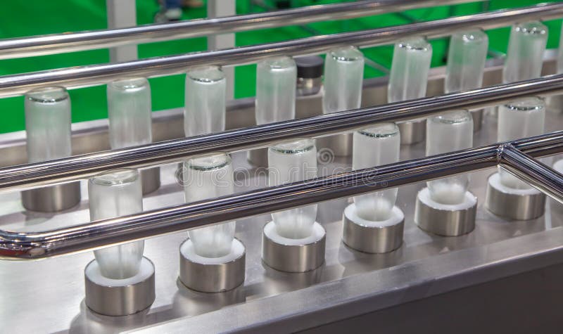 Bottle cleaning machine stock photo. Image of container - 140661324