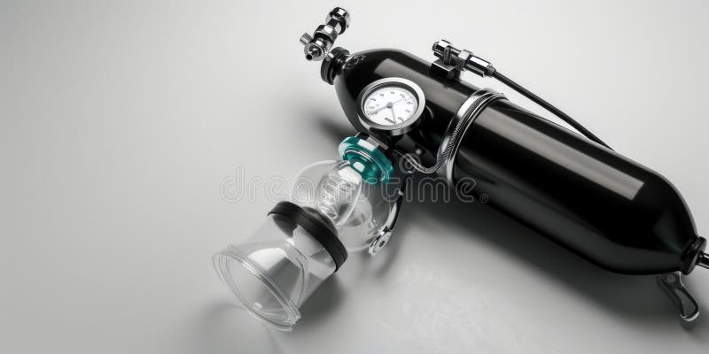 A Bottle with a Clock Attached To it. Suitable for Time Management ...