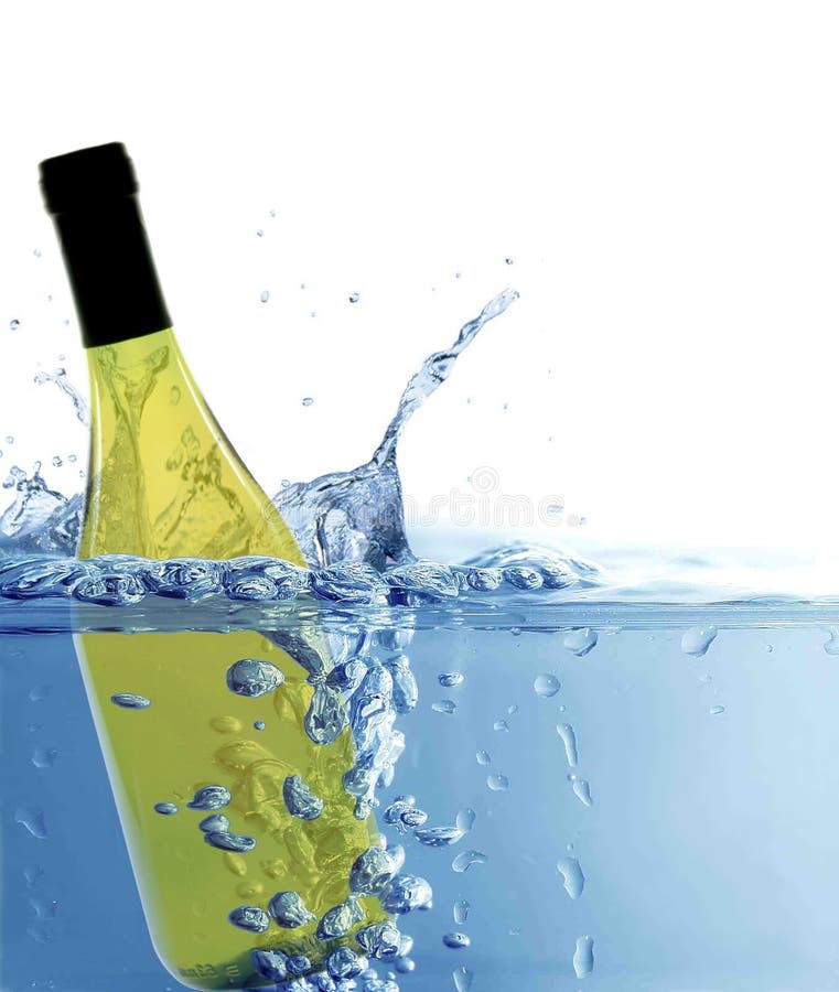 Bottle drop stock illustration. Illustration of motion - 14570153