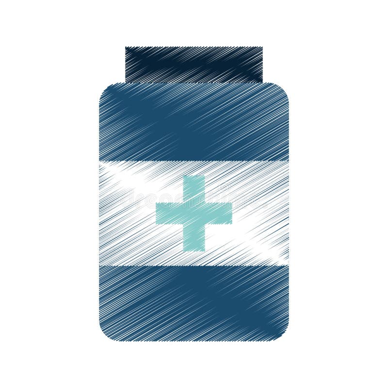 Bottle drugs isolated icon stock illustration. Illustration of ...