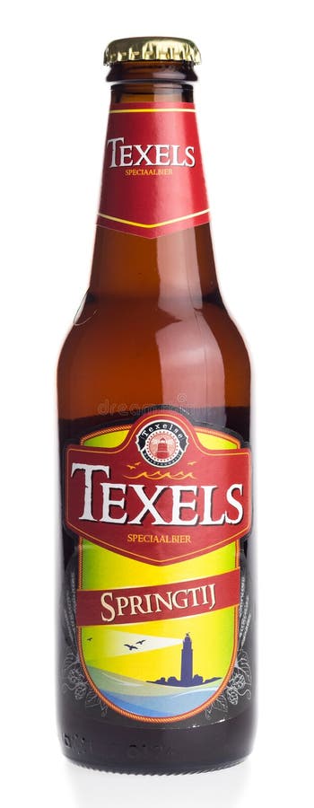 Bottle of Dutch Texels Springtij Craft Beer Editorial Photography ...