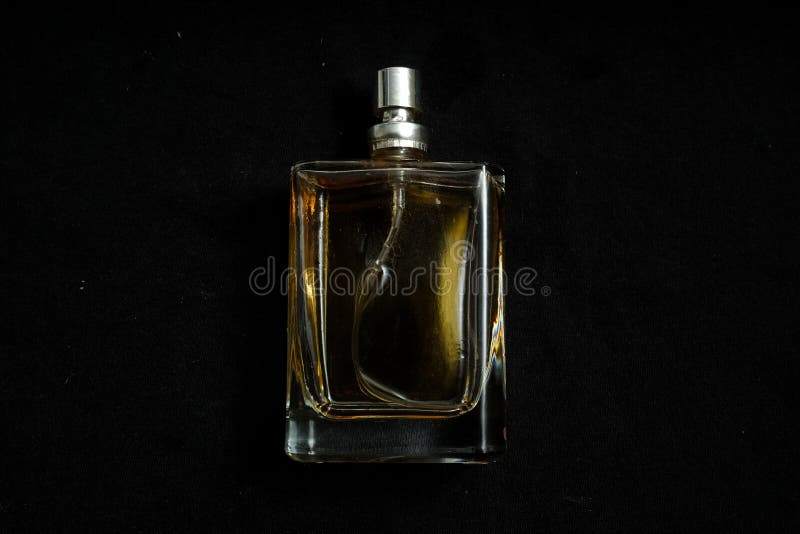 Gold perfume bottles stock image. Image of clear, detail - 38389335