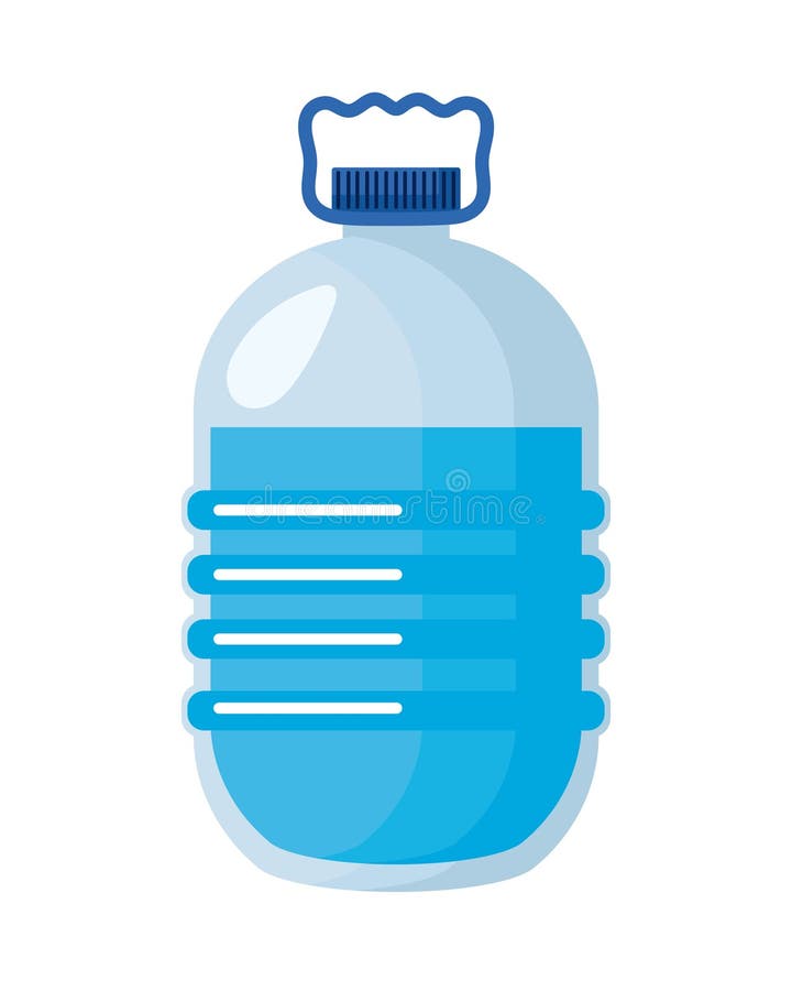 Bottle gallon with handle stock vector. Illustration of gallon - 292610793
