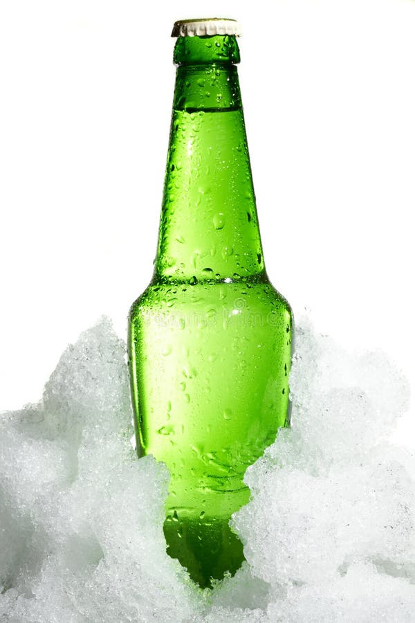 Beer bottle splash stock image. Image of splash, cool - 13723959