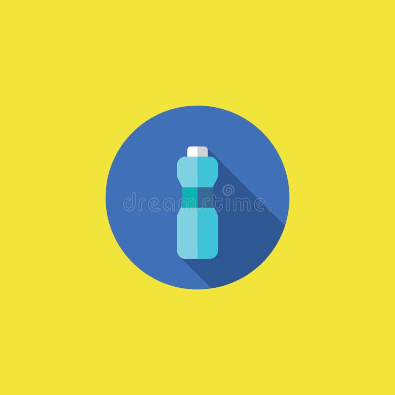 Bottle Icon Vector Illustration Stock Illustration - Illustration of ...