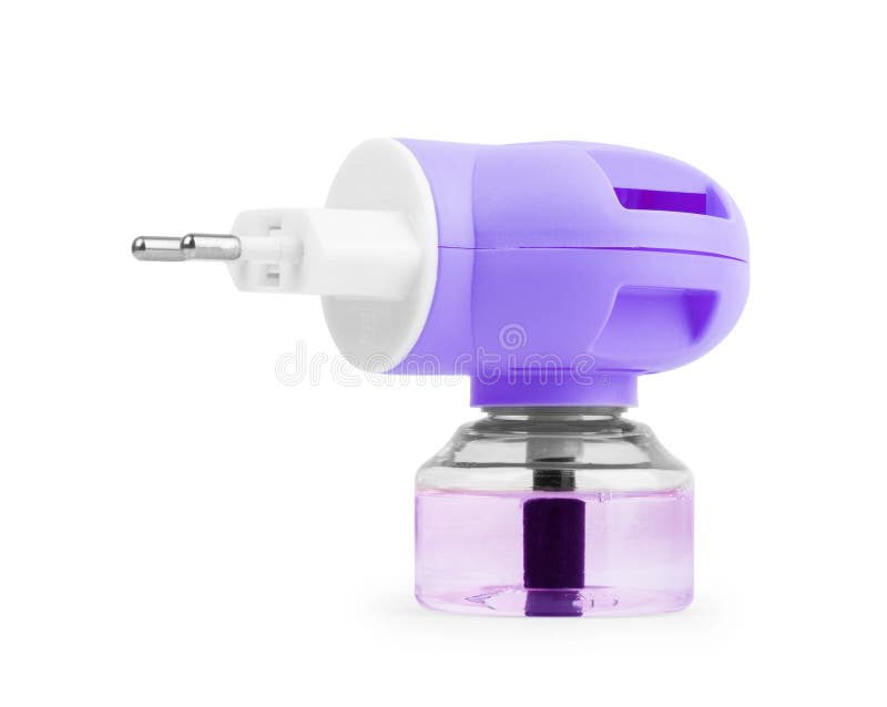 Bottle of Insect Repellent on White Background Stock Image - Image of ...