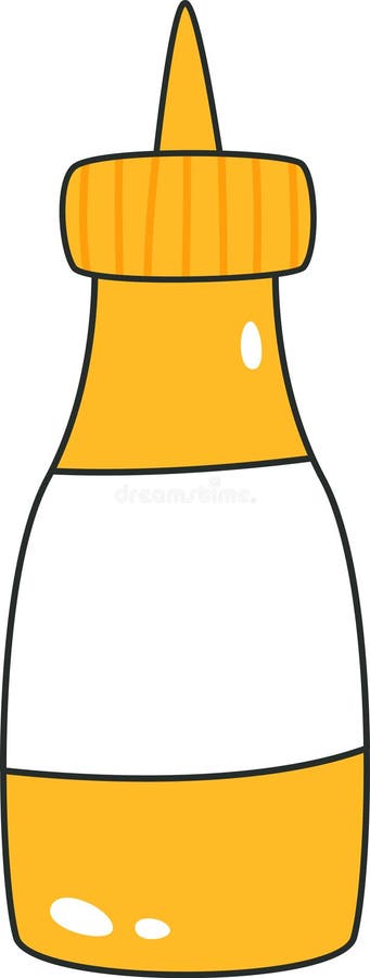 Bottle of Ketchup stock vector. Illustration of gourmet - 284413615