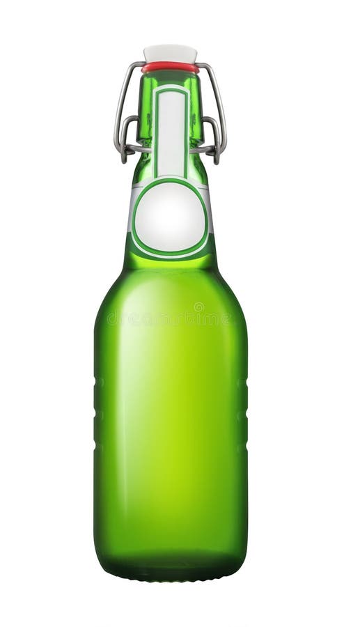 Flip-top beer bottle stock image. Image of flip, wine - 23348175