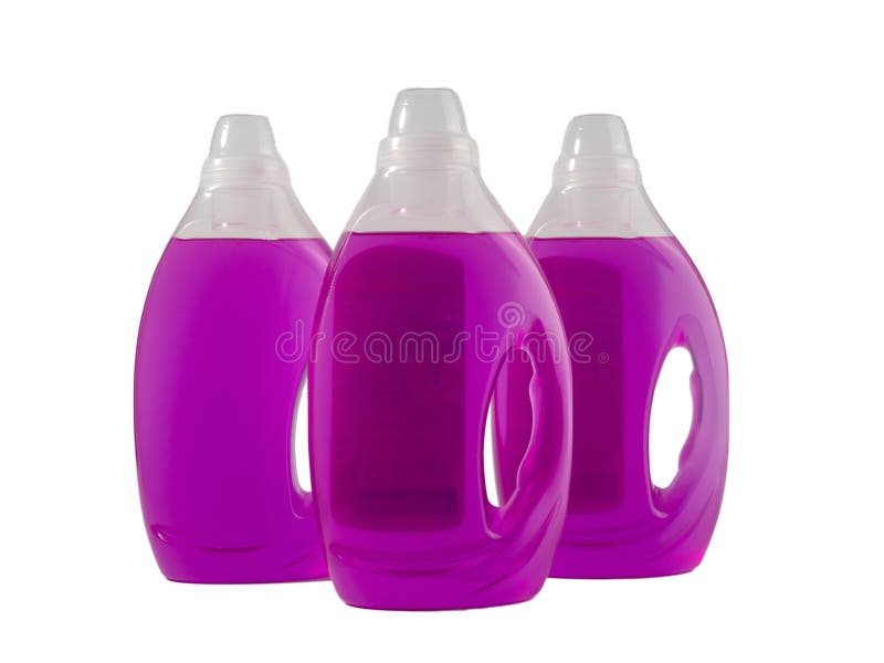 A Bottle of Laundry Detergent. Stock Image - Image of product, sanitary ...