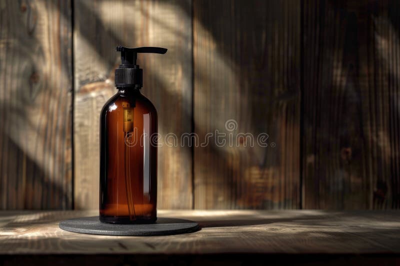 Bottle Liquid Wooden Table Simple Straightforward Stock Photos - Free ...