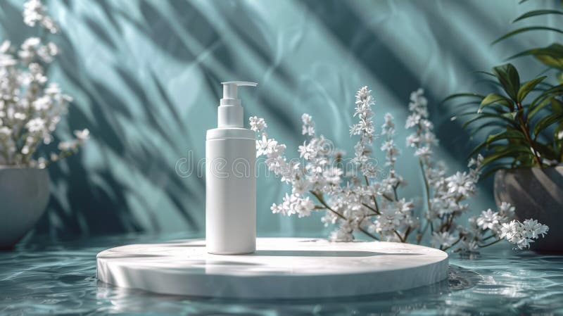 Bottle of Lotion on Table stock photo. Image of container - 318195952