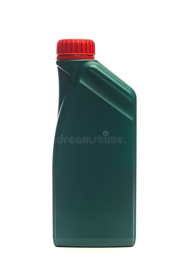 Bottle of Machine Oil Isolated Stock Photo - Image of isolated, fuel ...