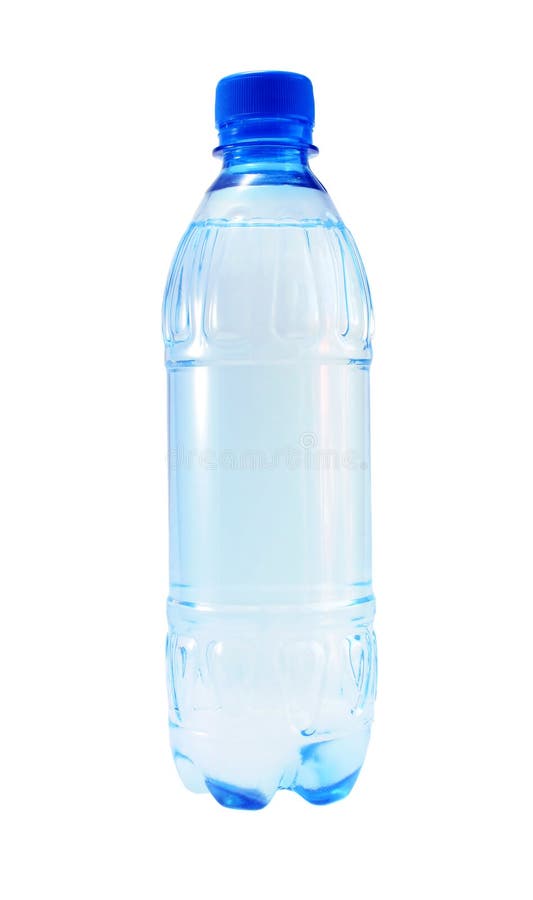 Bottle of mineral water. stock photo. Image of blue, mineral - 9428368