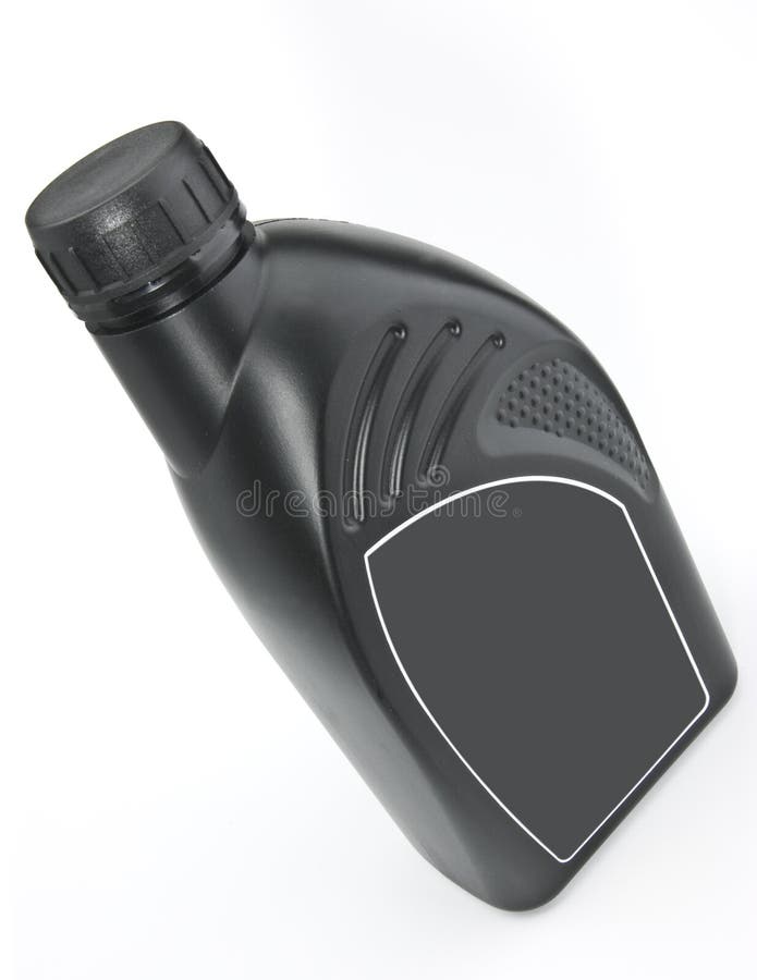 The bottle of motor oil stock image. Image of gasoline - 14500183