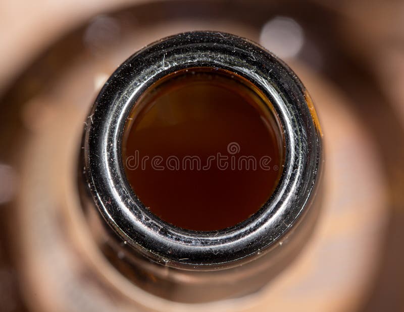 The bottle neck. close-up stock photo. Image of beer - 101030276
