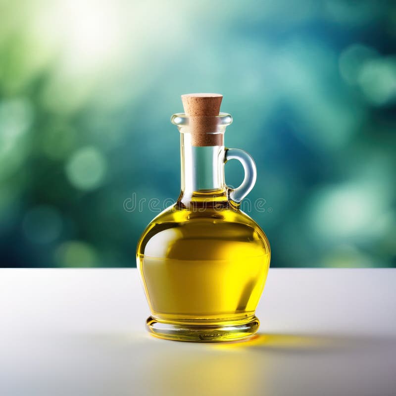 Bottle of Olive Oil, Blank Empty Generic Product Packaging Mockup Stock ...