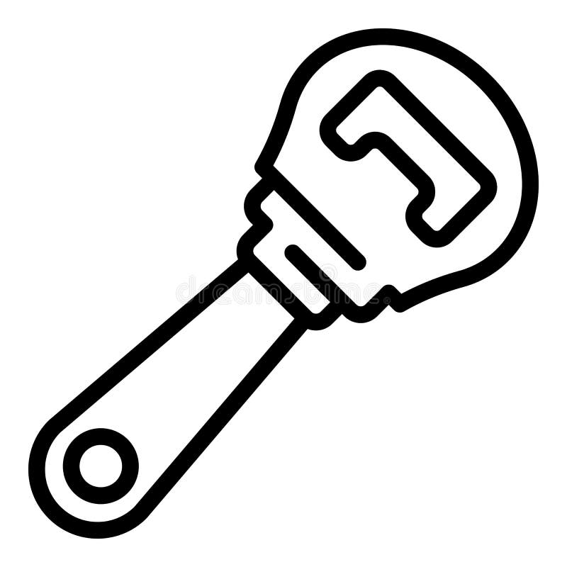 Bottle-opener Tool Icon, Outline Style Stock Vector - Illustration of ... Bottle-opener Tool Icon, Outline Style Stock Vector - Illustration of ...