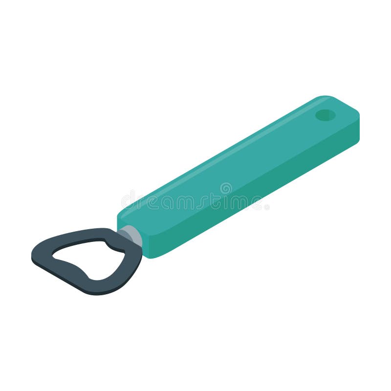 Bottle-opener Isometric Vector Icon.Cartoon Vector Icon Isolated on ... Bottle-opener Isometric Vector Icon.Cartoon Vector Icon Isolated on ...