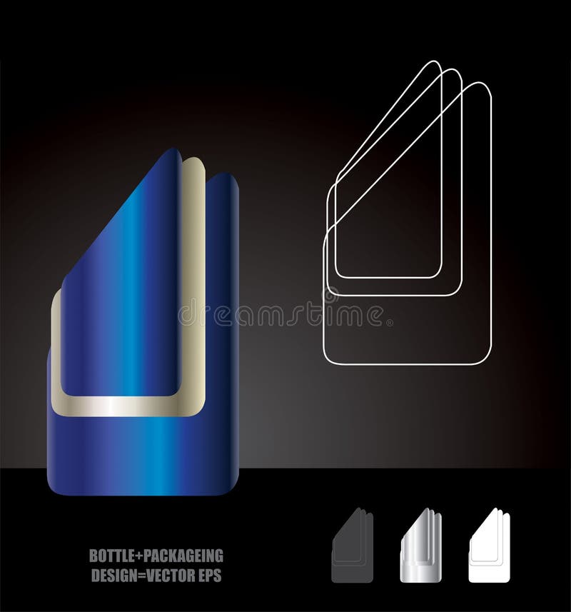 Bottle and packaging stock illustration. Illustration of packaging ...