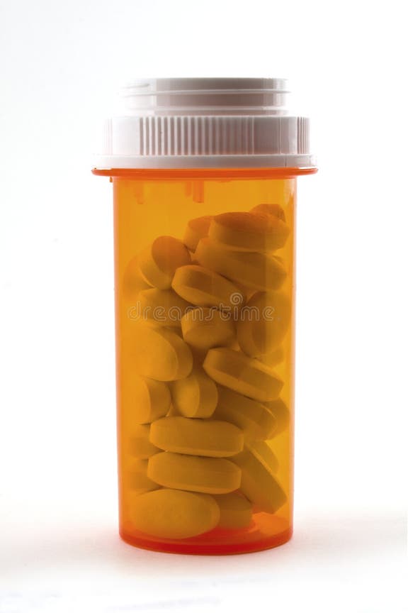 Bottle of pills stock photo. Image of medication, pharmacy - 7175652
