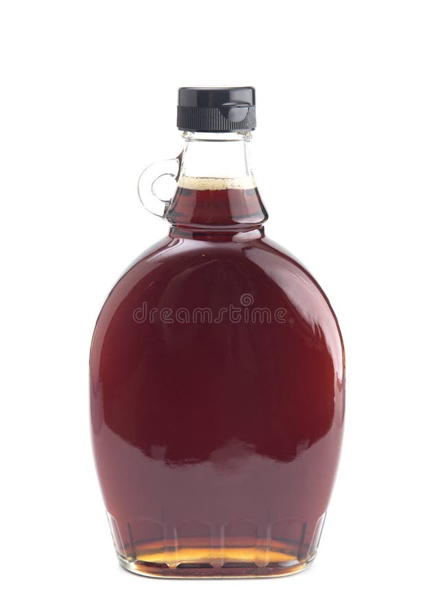 Bottle of maple syrup stock vector. Illustration of isolated - 59477689