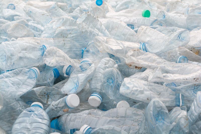 Bottle recycling and Junk stock image. Image of recycling - 146356427