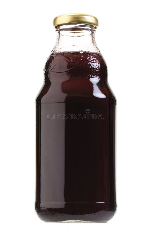 Bottle of red liquid stock photo. Image of sweet, liquid - 50492384