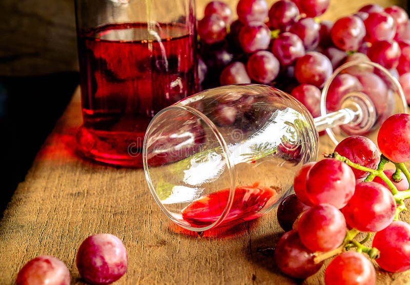 Red grape wine stock image. Image of glass, liquid, white - 126413343