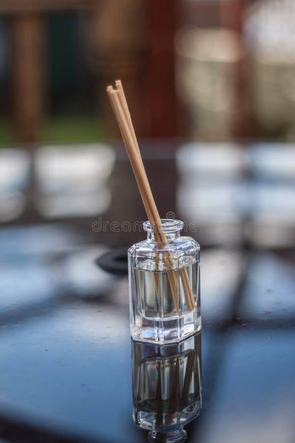 Bottle reflection stock image. Image of table, light - 83363991