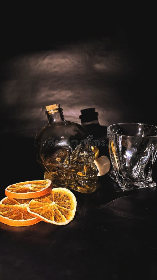 A Bottle of Rum, the Aesthetics of Alcohol, Stock Photo - Image of ...