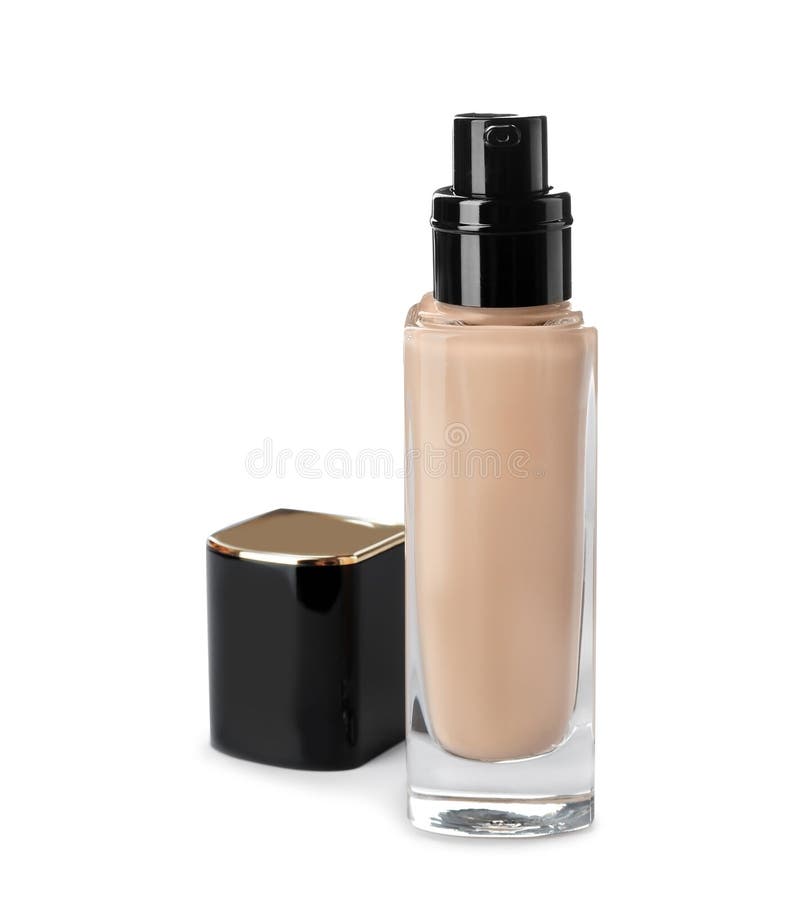 Bottle of skin foundation stock image. Image of pigment - 126900503