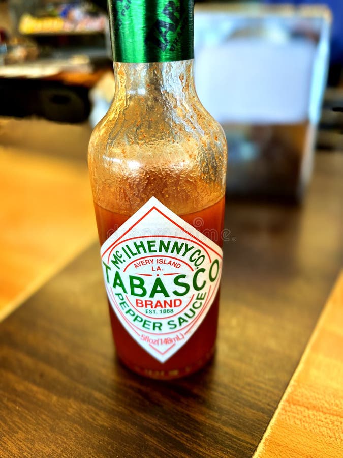 Tabasco sauce editorial stock image. Image of sauce - 255399224