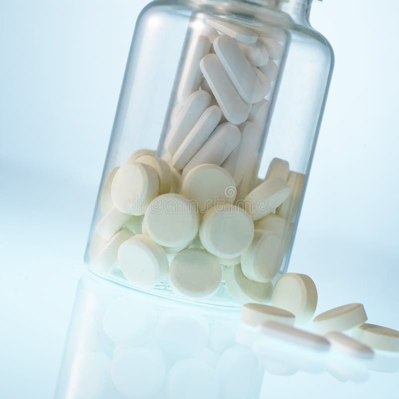 Bottle of tablets stock image. Image of lifestyle, healthcare - 11542323