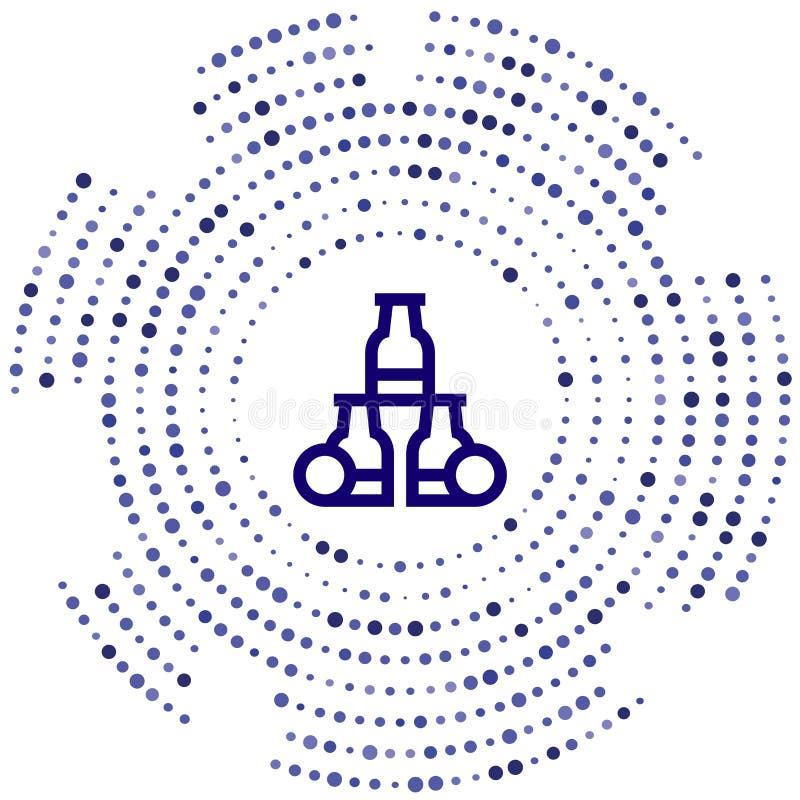 Bottle Throw Linear Icon. Modern Outline Bottle Throw Logo Conce Stock Vector - Illustration of ...