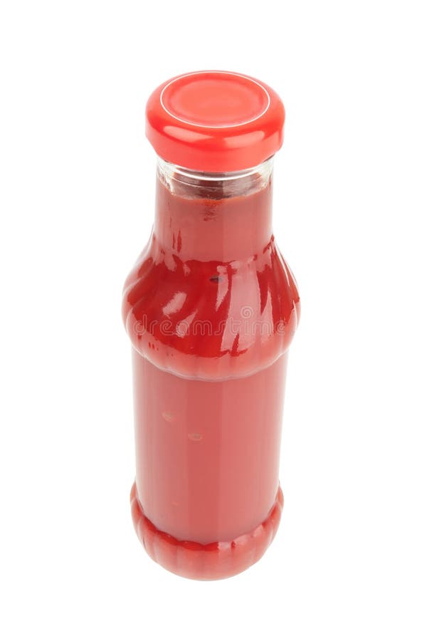 Bottle of tomato ketchup stock photo. Image of shut, tasty - 13372392