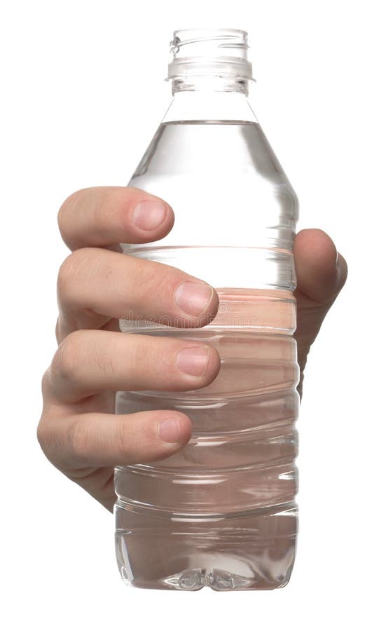 Bottle water hand stock image. Image of water, heath, fresh - 8451763