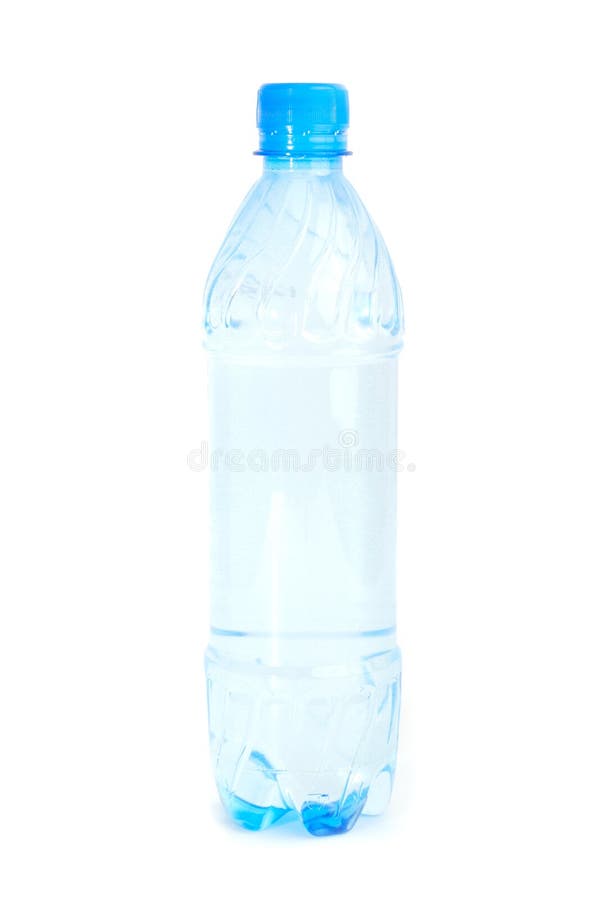 Bottle Of Water Isolated On White Background Picture. Image: 8034439