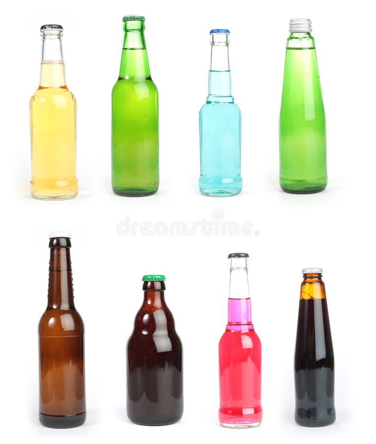 Bottled drink stock photo. Image of selection, bottled - 8213574