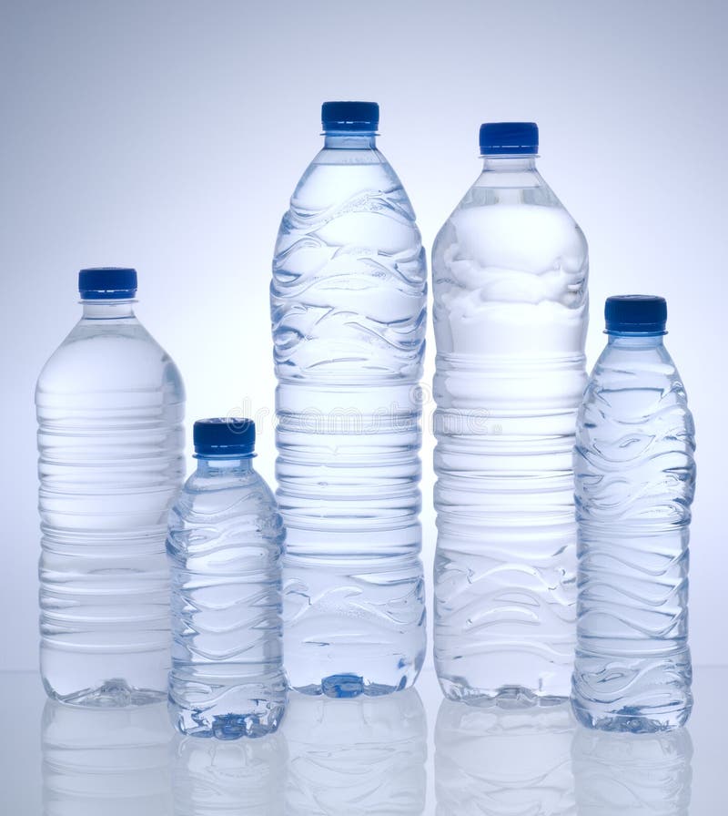 Bottled water stock photo. Image of drink, objects, studio - 21196966