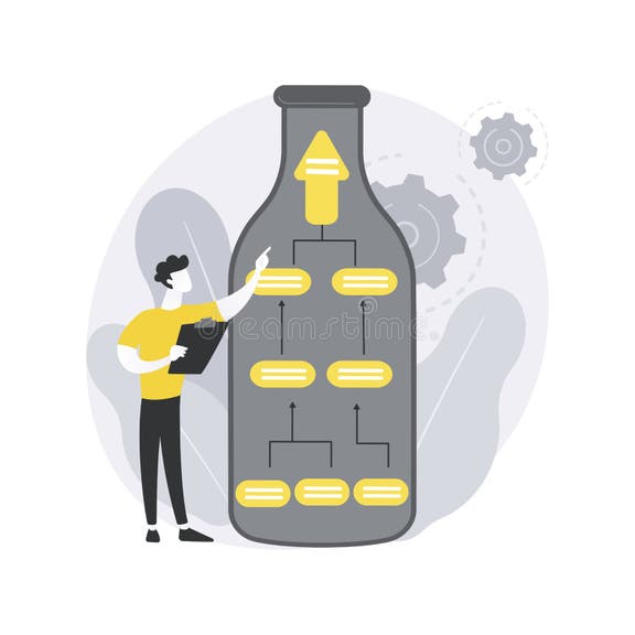 Bottleneck Analysis Abstract Concept Vector Illustration. Stock Vector ...