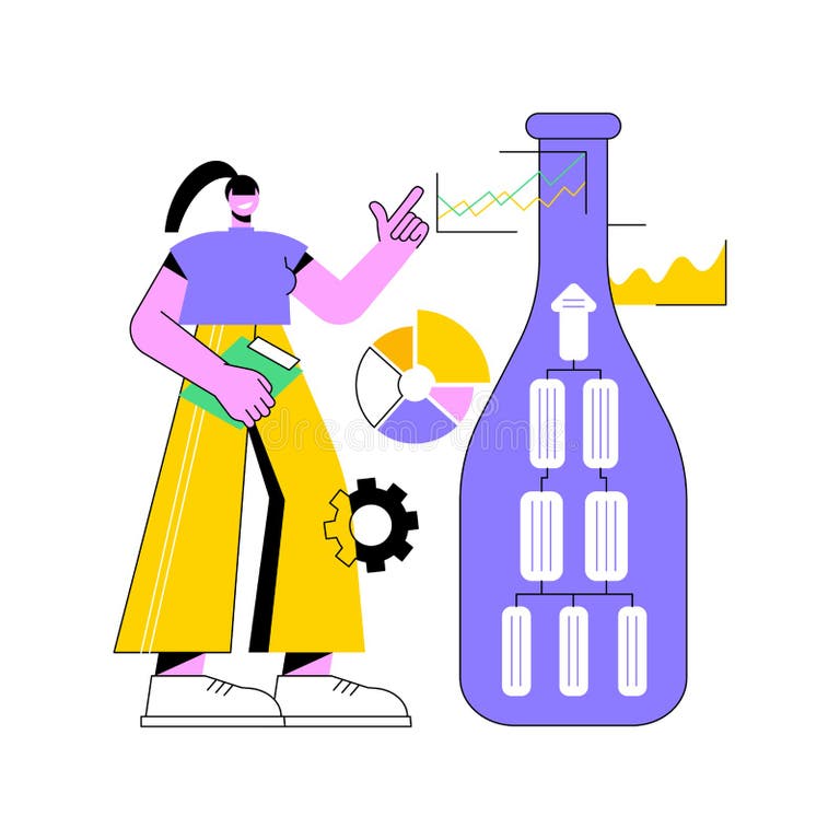 Bottleneck Analysis Abstract Concept Vector Illustration. Stock Vector ...