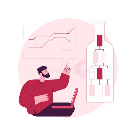 Bottleneck Analysis Abstract Concept Vector Illustration. Stock Vector ...