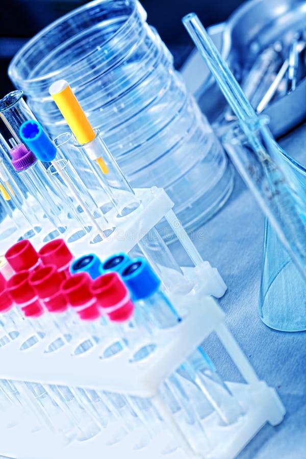 Test Tube for Testing in a Chemical Laboratory Stock Image - Image of ...