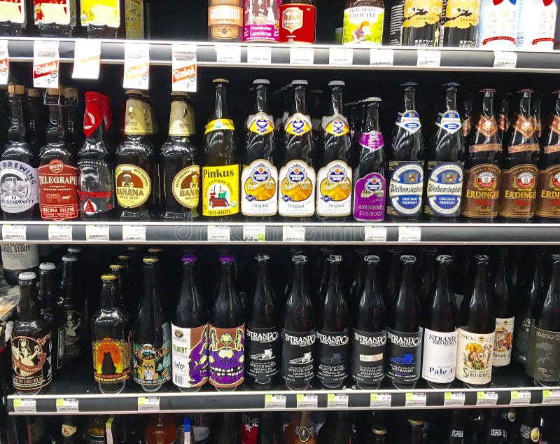 Bottles of Beer editorial stock image. Image of aperativ - 87005979