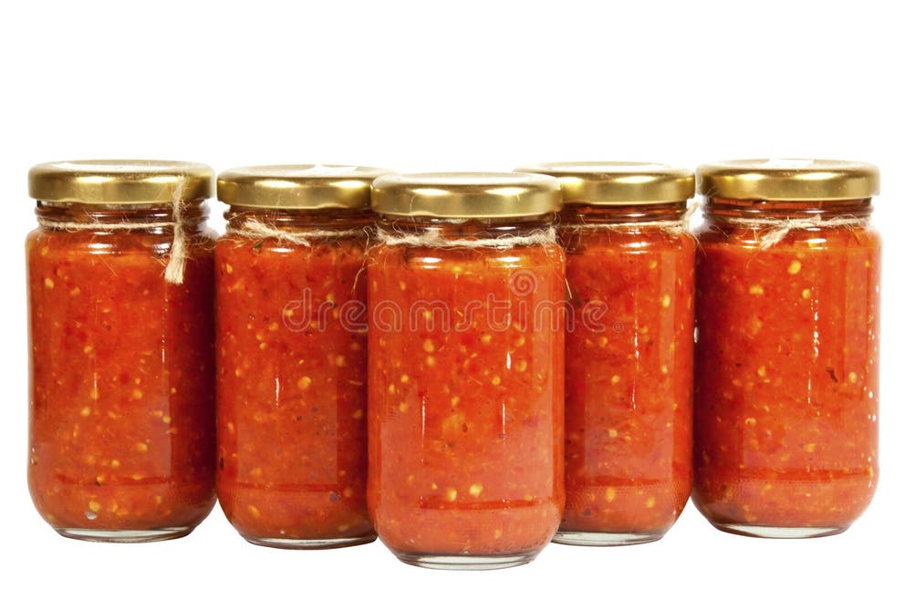 Bottles of Chilli Paste Known As Mazavaroo Stock Photo - Image of ...