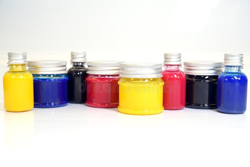 Bottles stock photo. Image of colors, yellow, printing - 38883086