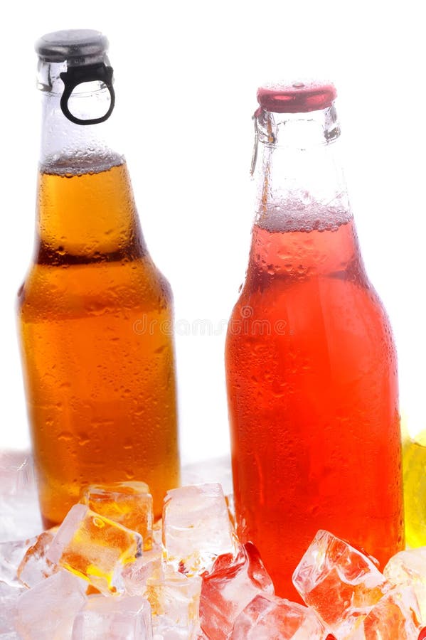 Bottles with drink stock photo. Image of cocktail, refreshment - 11710214