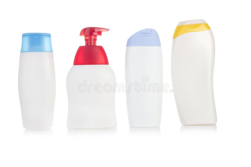 Bottles for hygiene stock photo. Image of detergent, isolated - 39249642